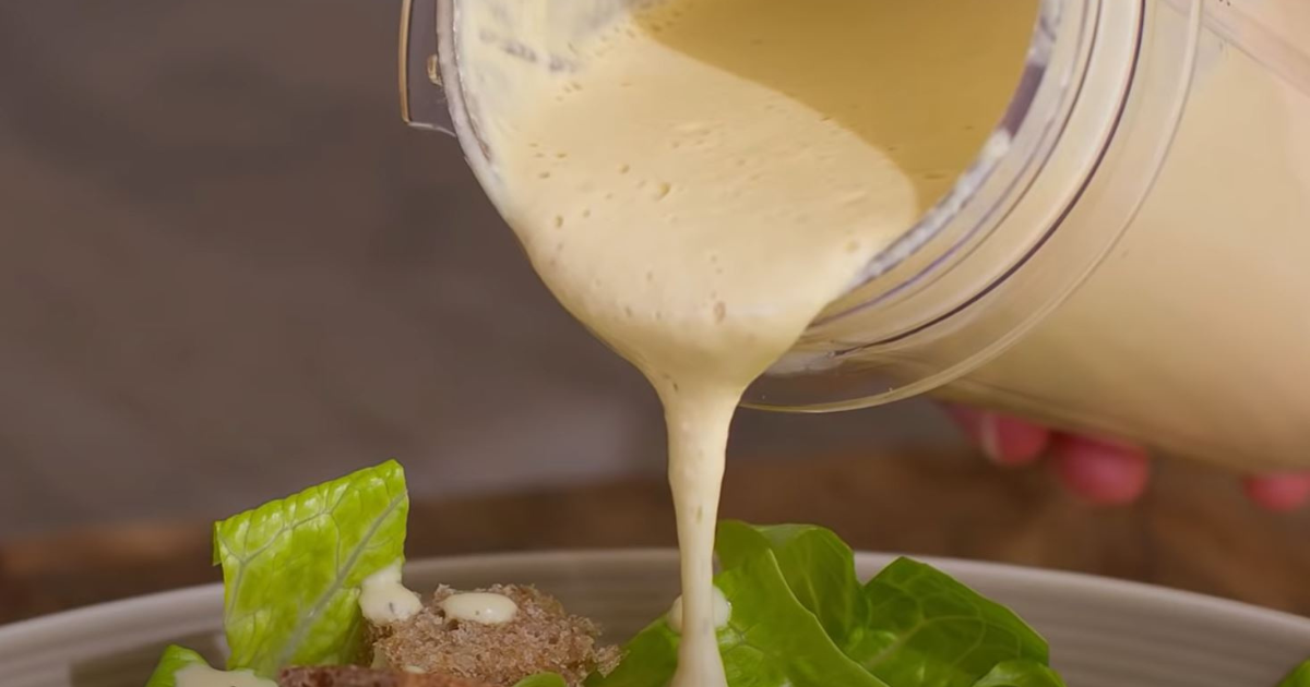 Vegan Caesar Salad Dressing Recipe by Anja Cass