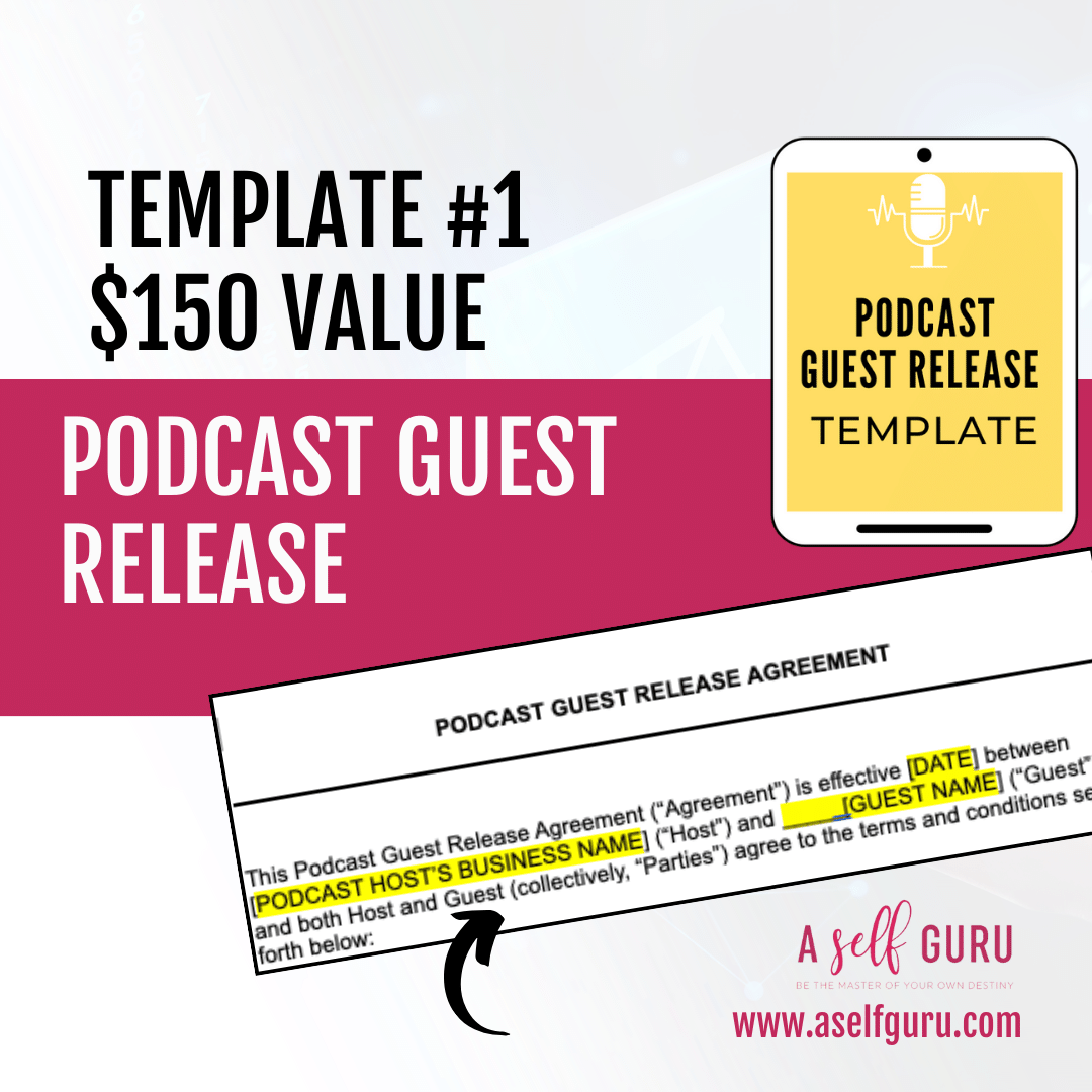 Podcast Legal Bundle - Templates for Podcasters