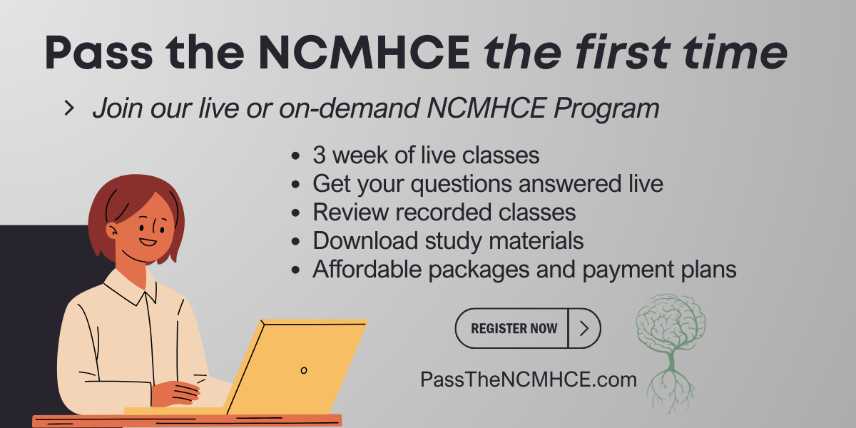 Pass the NCMHCE
