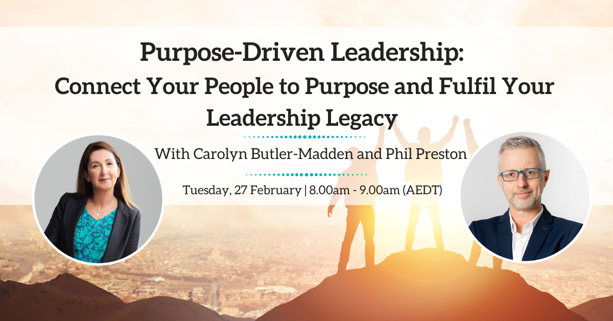 PUROSE DRIVEN LEADERSHIP