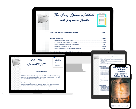 The Story System - Digital IEP File Organization