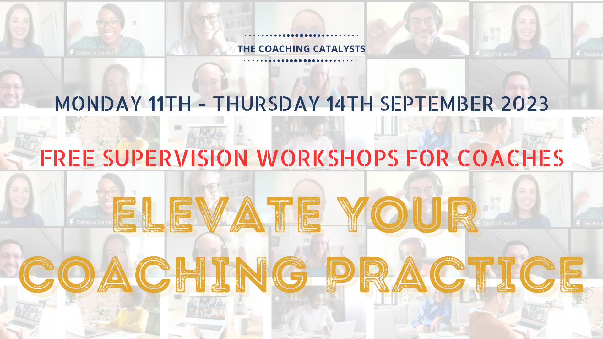 Coaches - Elevate Your Coaching Practice