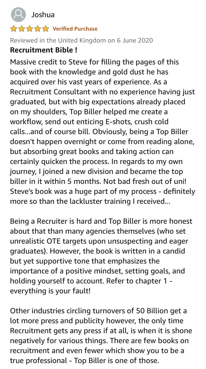 The Expert Recruiter - Top Biller Digital