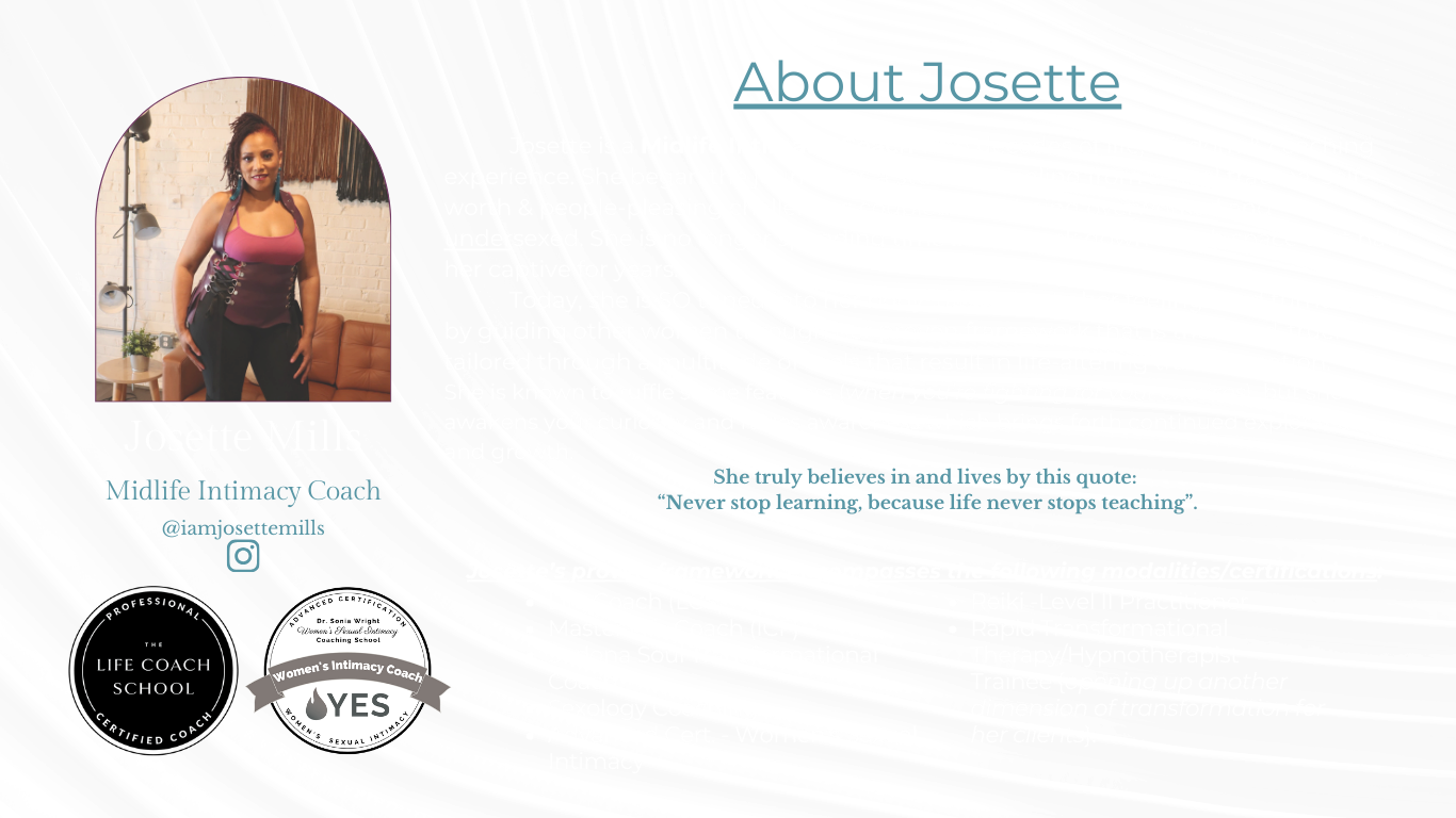 Midlife Intimacy Coach