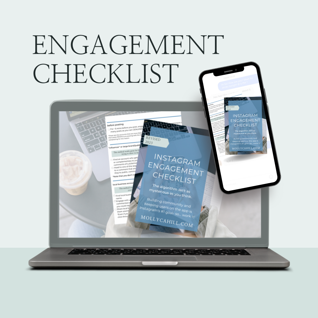 Freebie Engagement Checklist