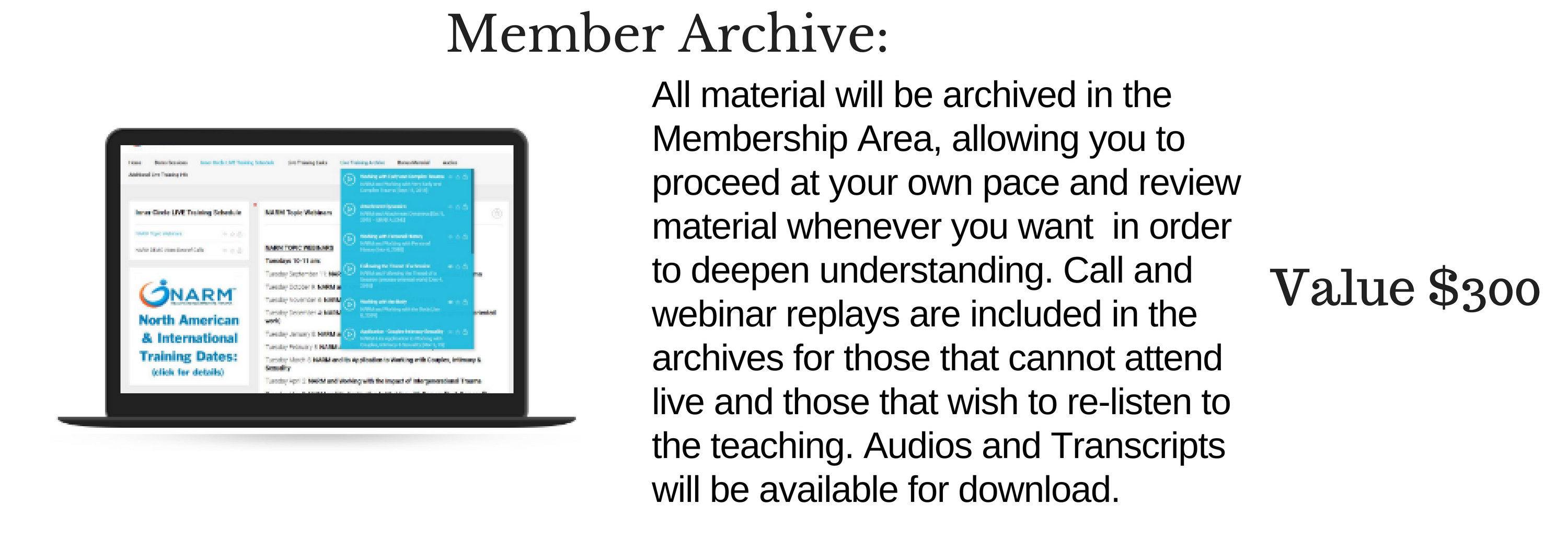 NARM Inner Circle Online Membership