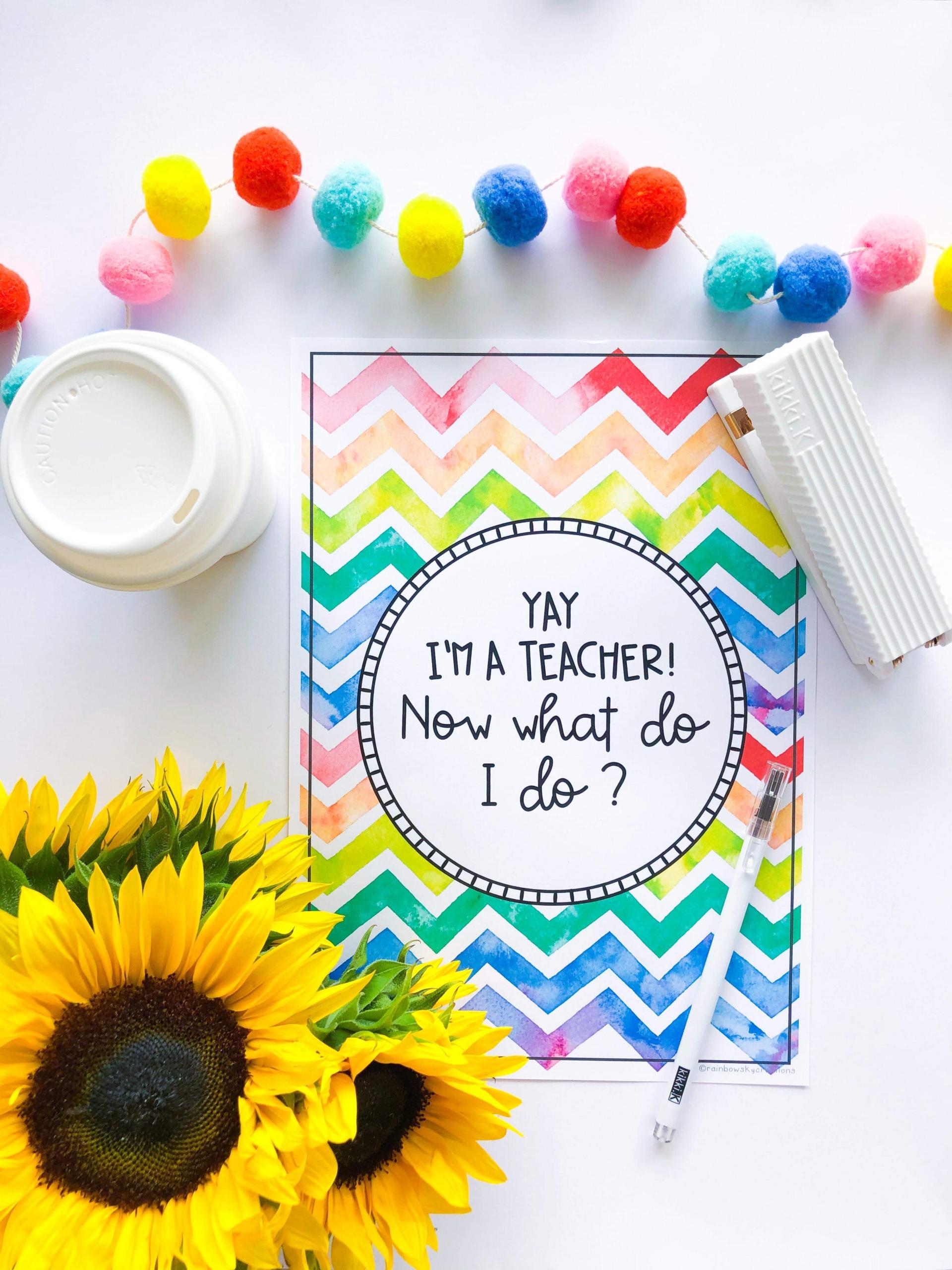 Free Guide for New Teachers Starting Teaching