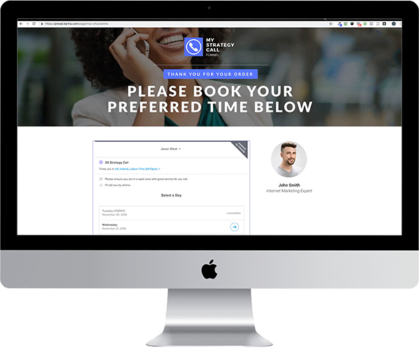 Strategy Call Funnel - Social Media Gids