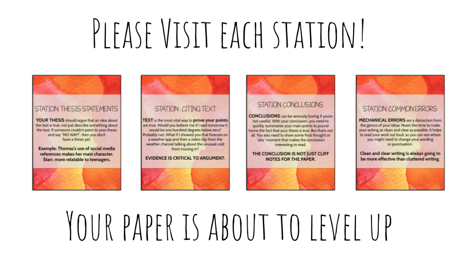 Camp Creative: Poetry Tiles