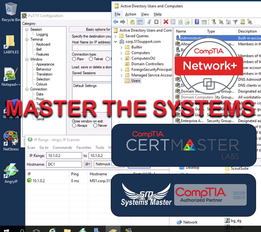CompTIA+ Official Training Options