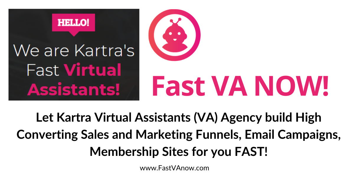 Kartra Certified Virtual Assistant Help VA